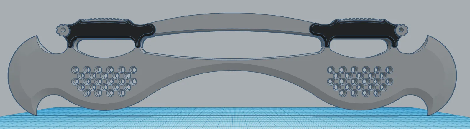 Free Characters & Creatures STL Download - Sci-Fi 2 Handed Battle Blade ...