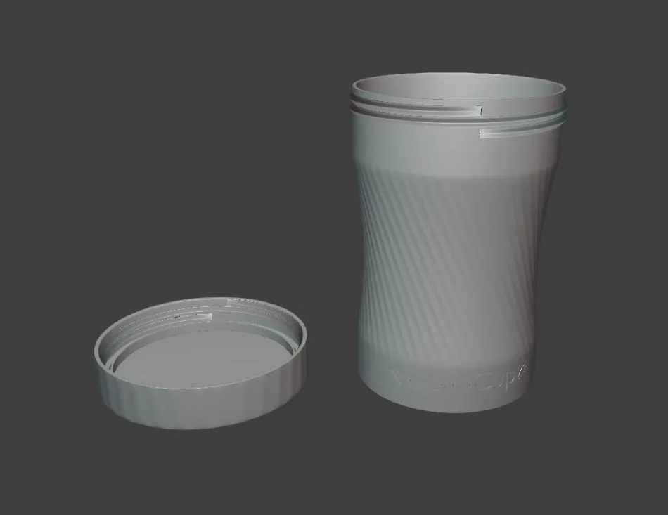 Home Decorations & Ornaments STL Download - Coffee Cup simple to goby ...