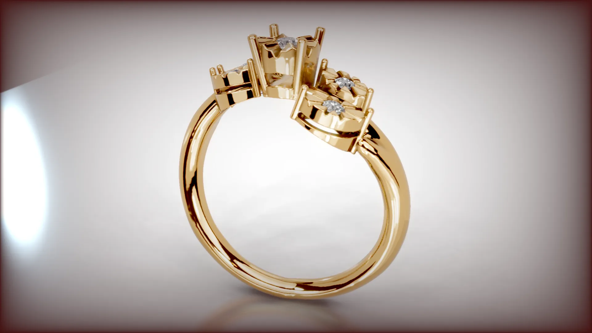 Jewelry & Accessories STL Download - Marquise Twig Miracle plate ...