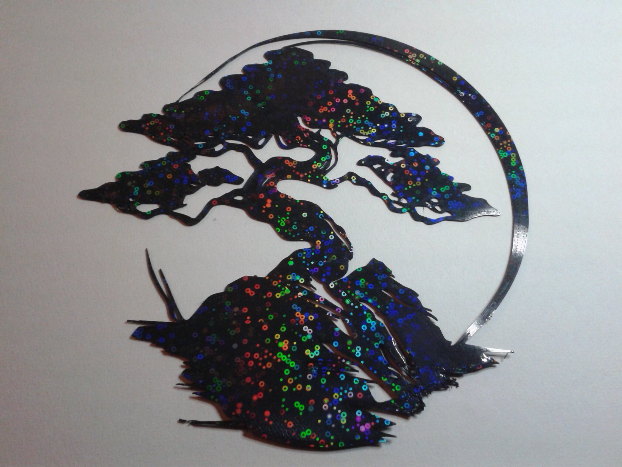 Hi ! My print of "Bonsai wall art" by "Lego74j" Non-uniform scale (X ...