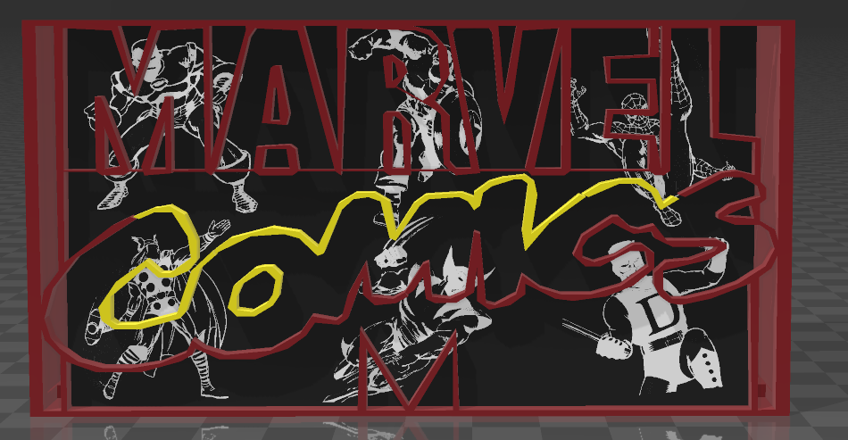 MARVEL HERO PANE BOX | 3D models download | Creality Cloud