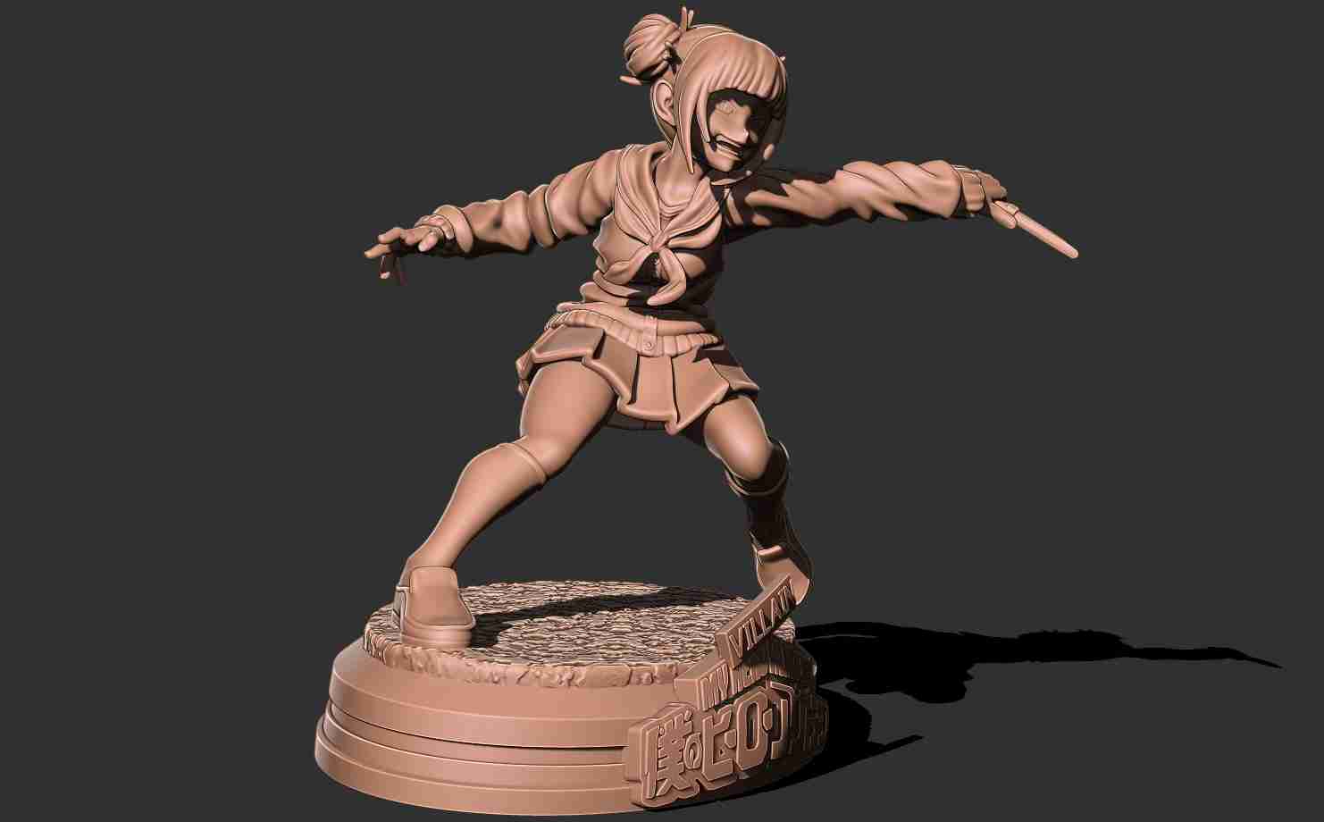 Himiko Toga - My Hero academia 3D print model | 3D models download ...