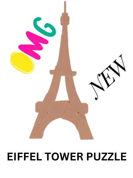 3D Printer Files | 3MF File | EIFFEL TOWER PUZZLE | Creality Cloud