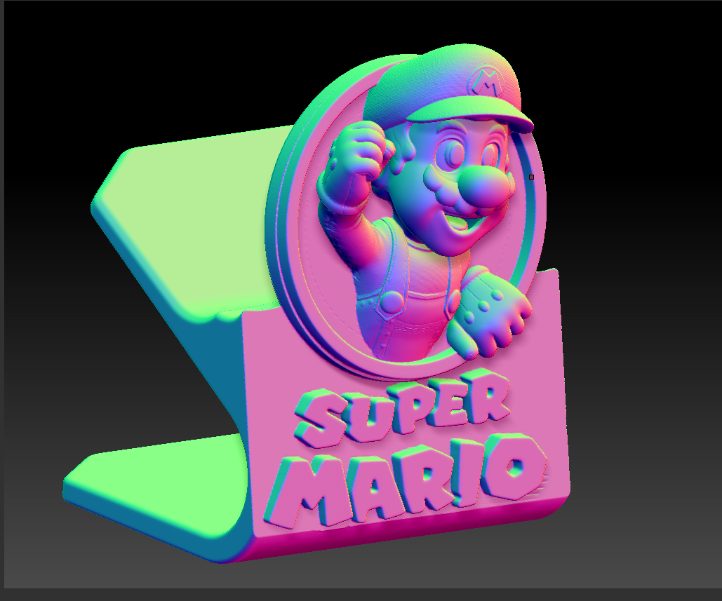 SUPER MARIO STAND FOR NINTENDO SWITCH PRO | 3D models download ...