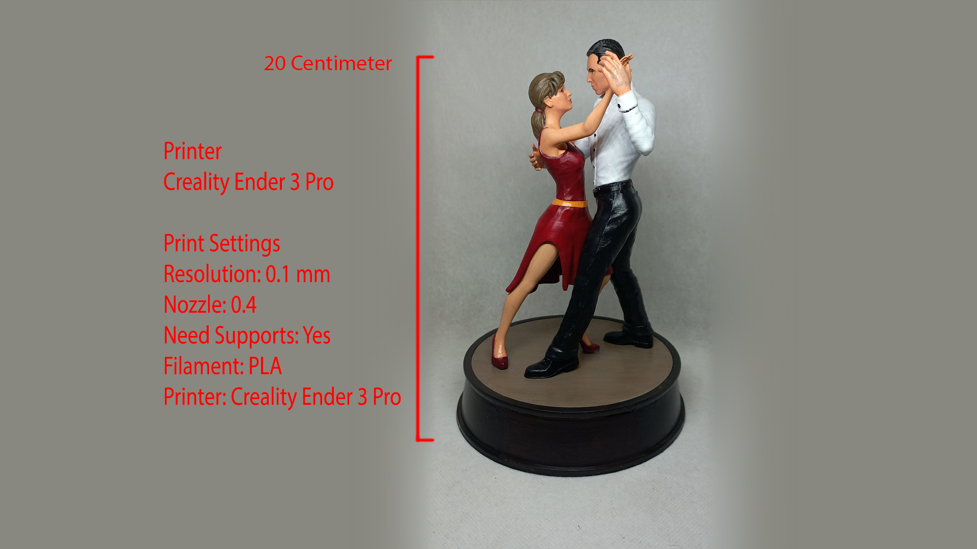 Tango dancers Statue | 3D models download | Creality Cloud
