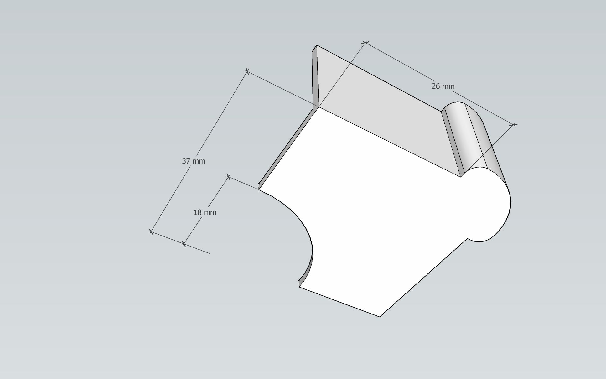 table corner support | 3D models download | Creality Cloud