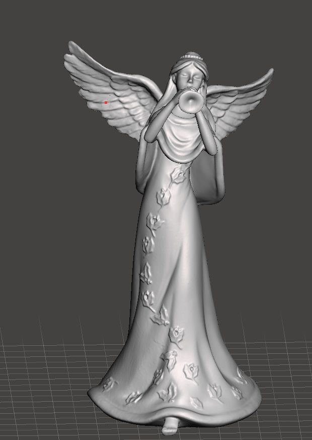 Angel Blowing Horn Statue | 3D models download | Creality Cloud