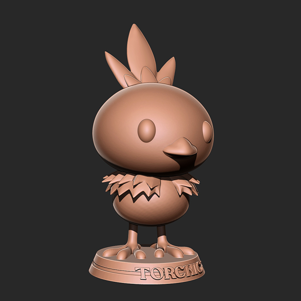 Torchic - Pokemon 3D print model | 3D models download | Creality Cloud
