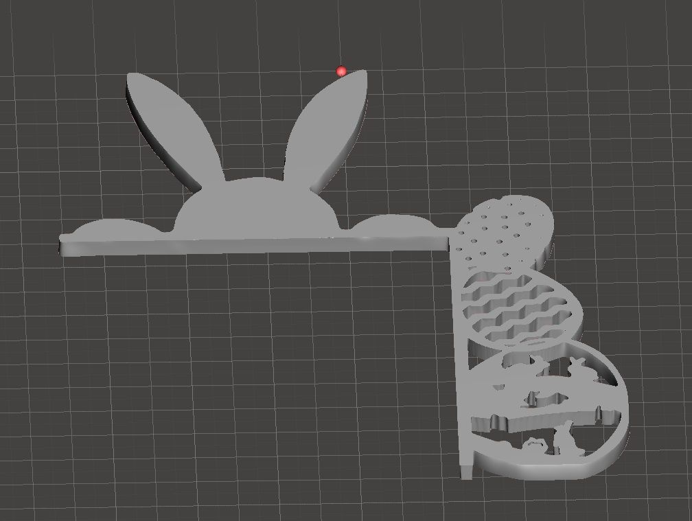 door frame easter rabbit | 3D models download | Creality Cloud