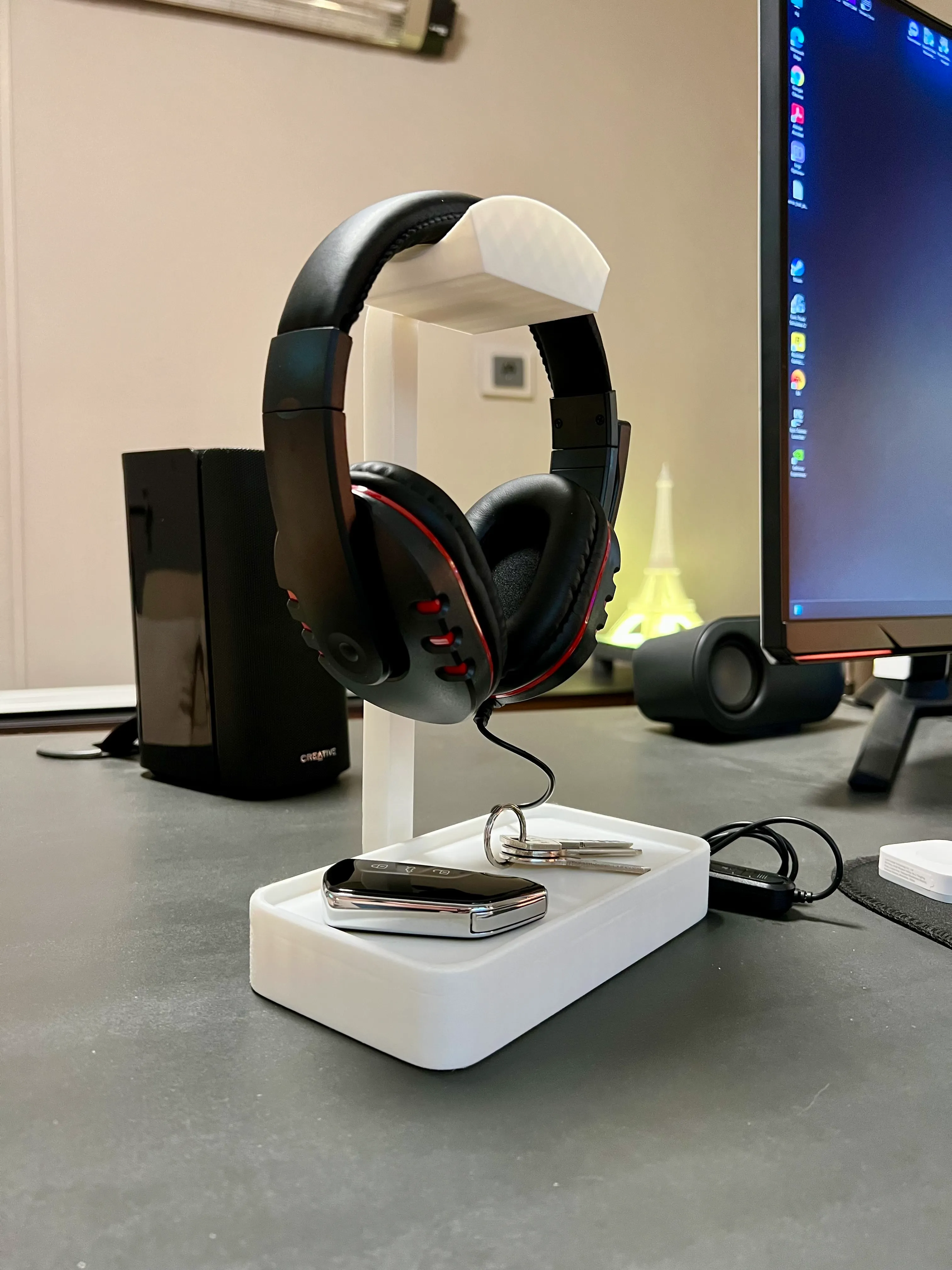 Sound & Audio Equipment STL Download - 3D printing headphone stand ...