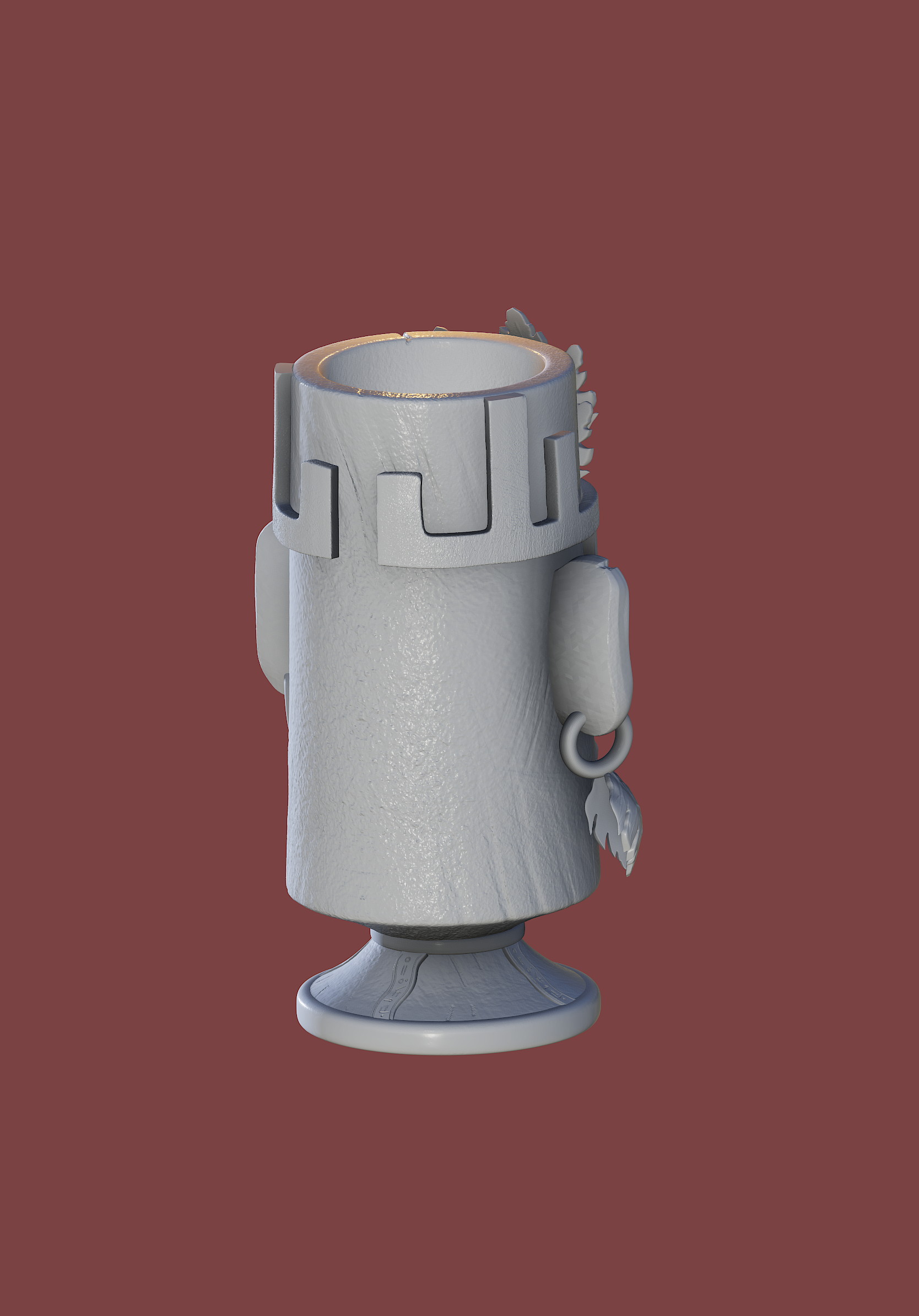 Anicent aztec/mayan Vase | 3D models download | Creality Cloud