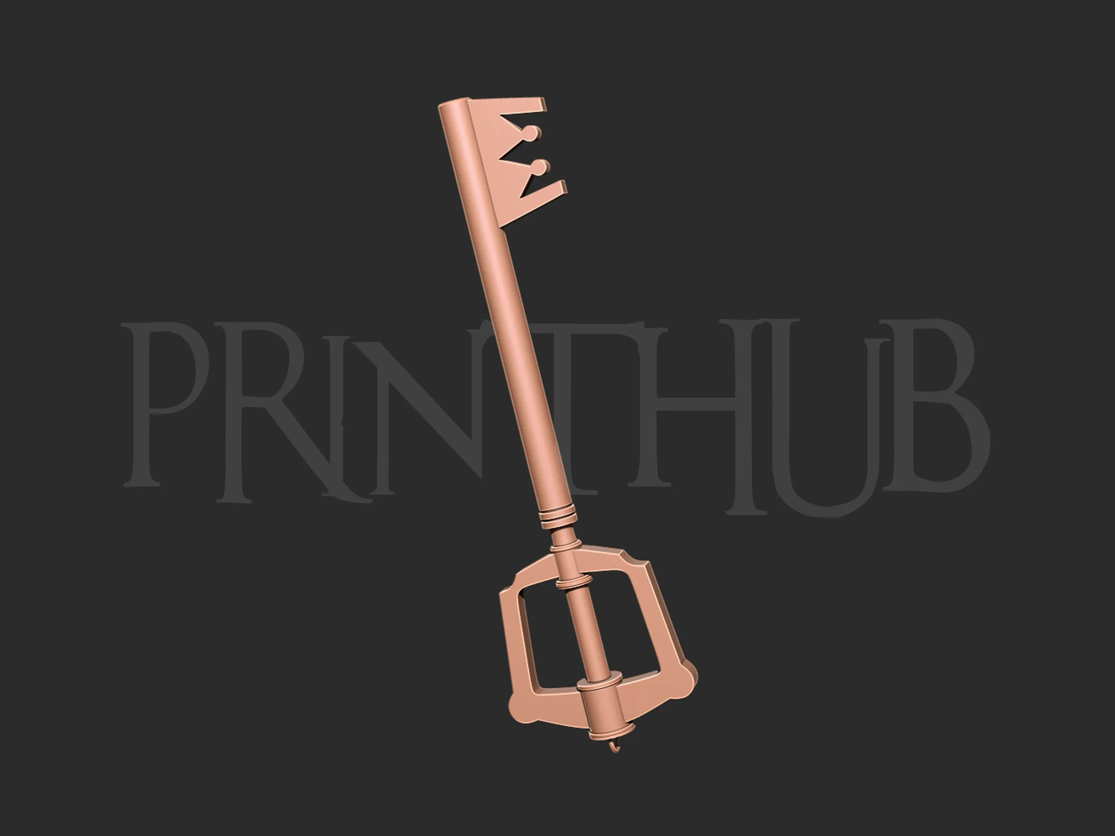 Cosplay STL Download - Kingdom Hearts Kingdom Key for cosplayby Printhub