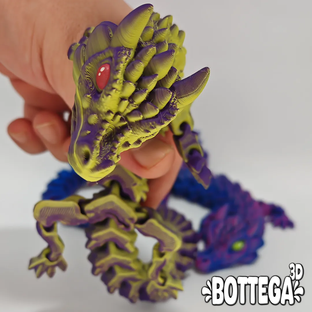 Characters & Creatures STL Download - Eldrin, Ancient scale Dragonby ...