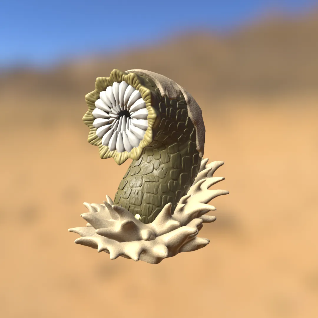 Funko Sandworm - Dune | 3D models download | Creality Cloud