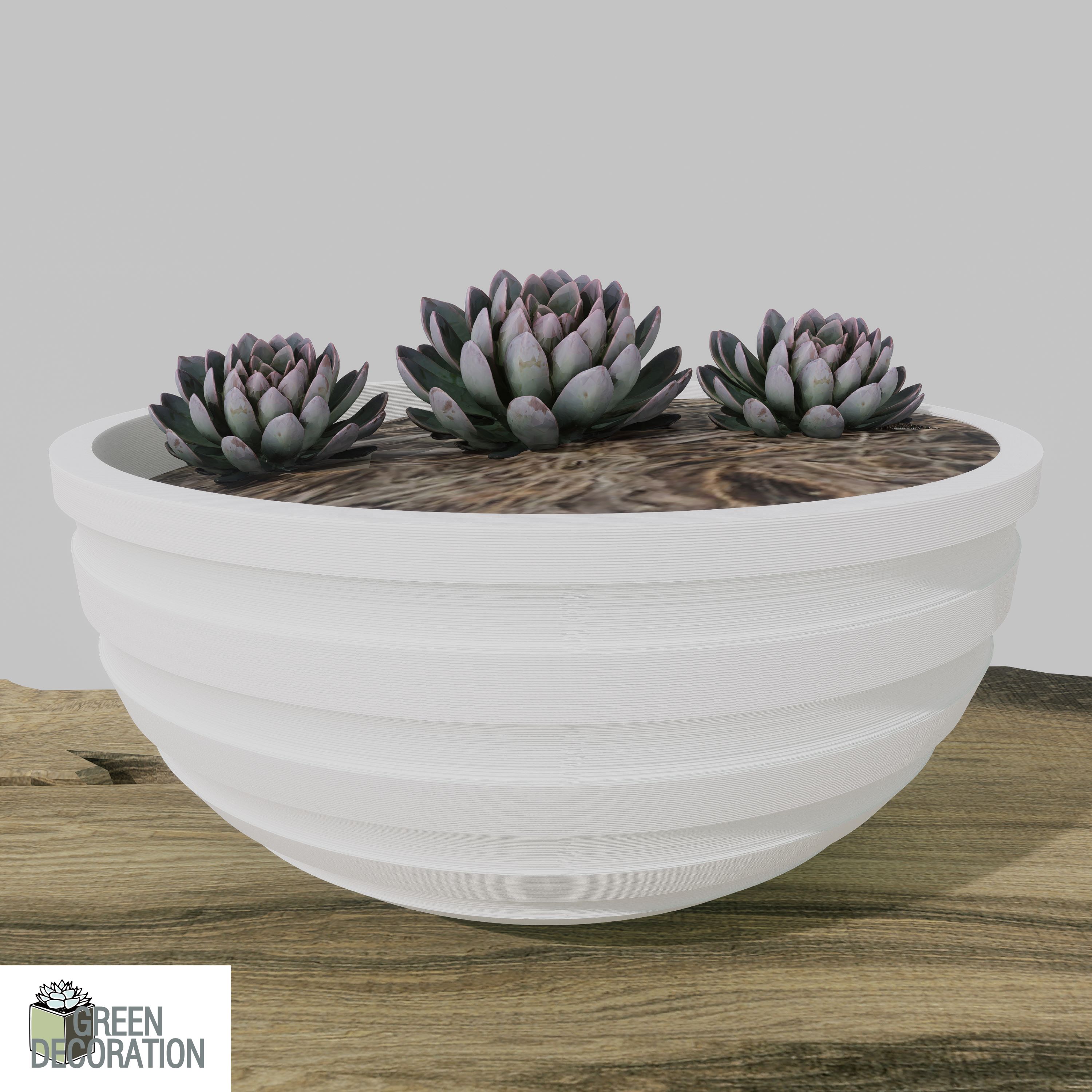 COMBO OF 6 FLOWER POTS MODELS FOR 3D PRINTING, #A4 | 3D models download ...