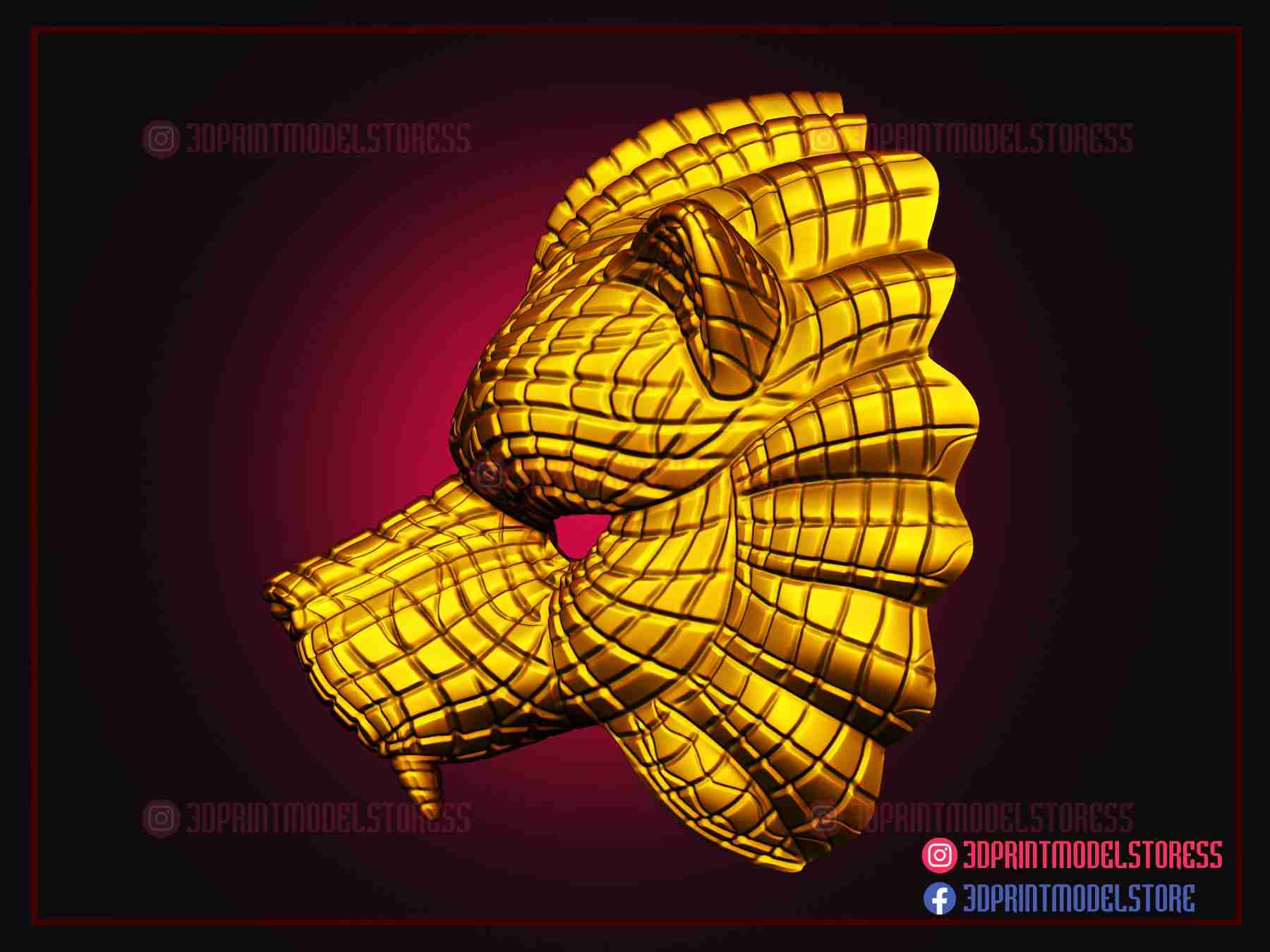 Squid Game Mask - Squid Game Lion Vip Mask for Cosplay | 3D models ...