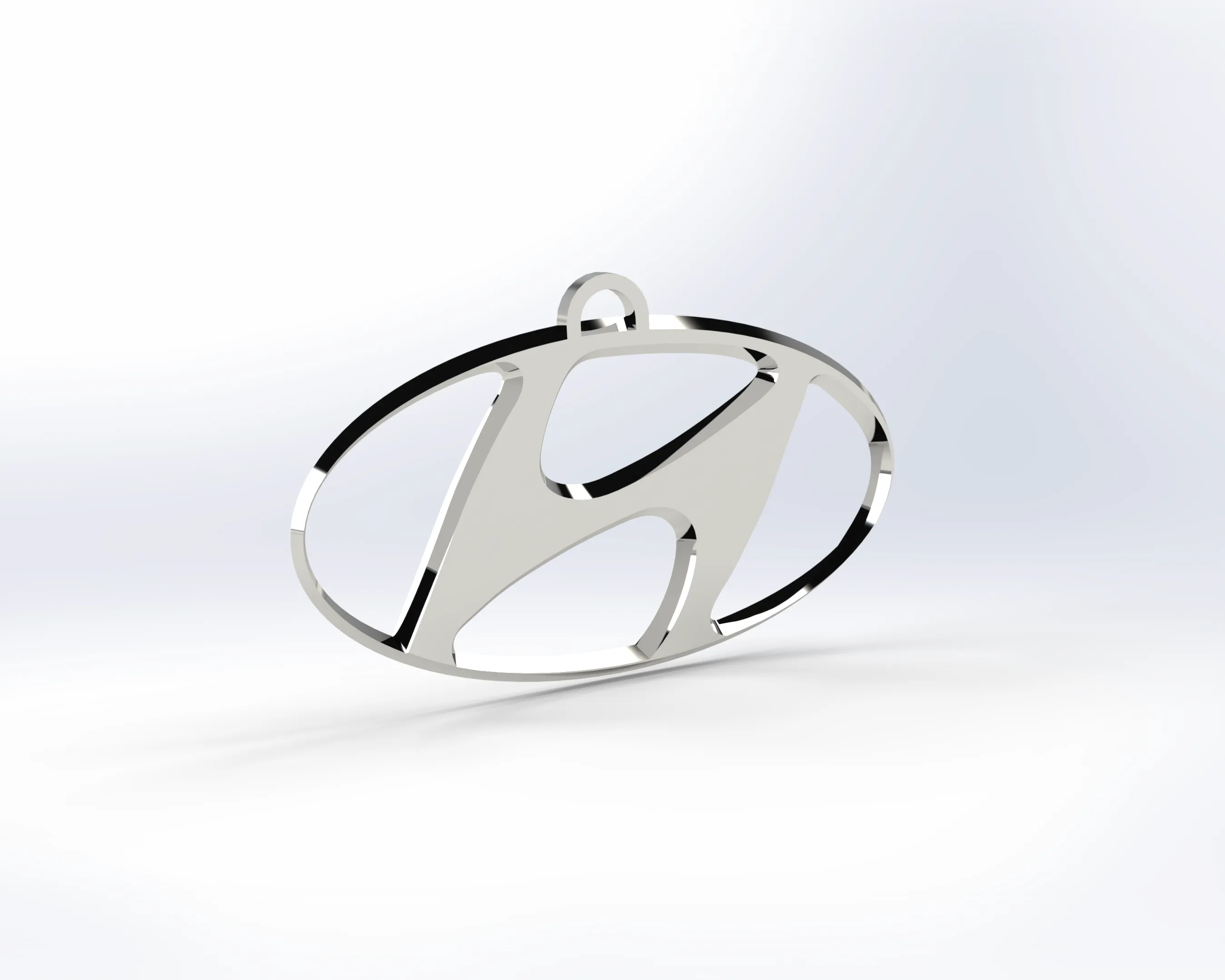 3D Printer Files | 3MF File | Hyundai Keychain | Creality Cloud