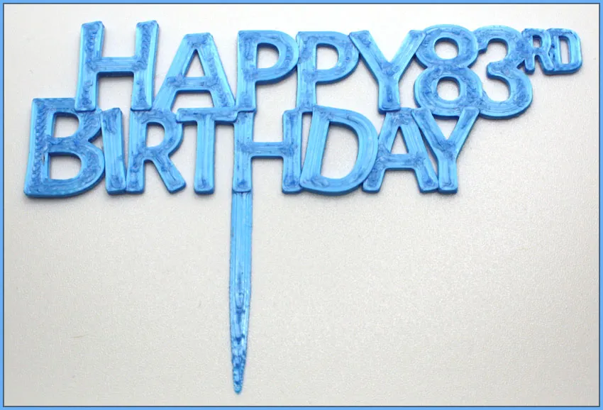 Other STL Download - Birthday Cake Toppers Pack. Ages 81 to 90by Kalbo