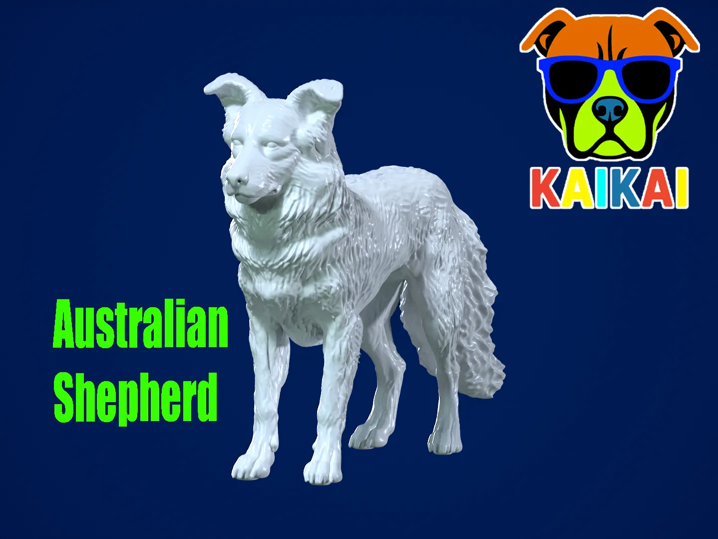 Other STL Descarga - The Australian Shepherd - Australian Berger model ...