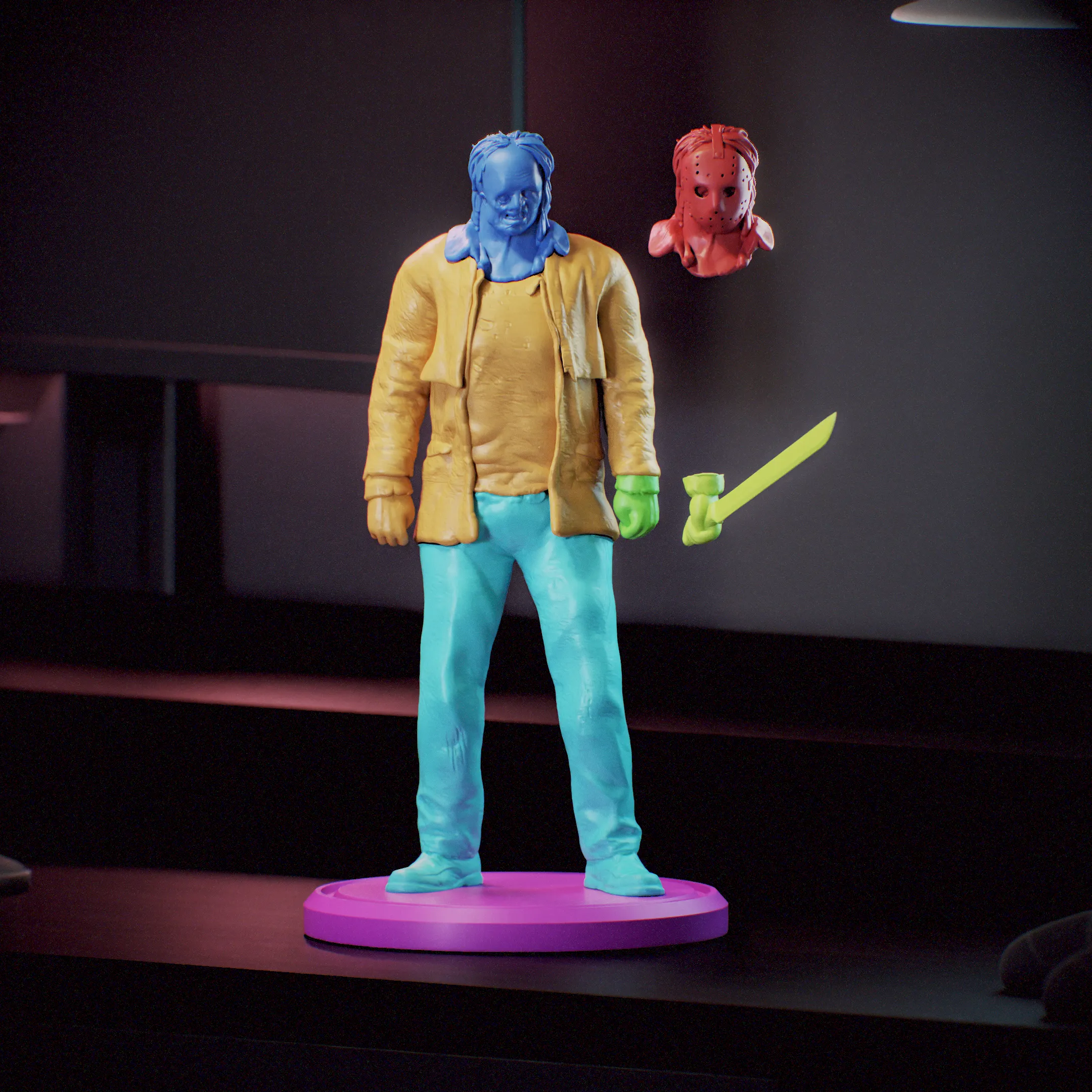 Characters & Creatures STL Download - Jason Friday the 13 Jason Viernes ...