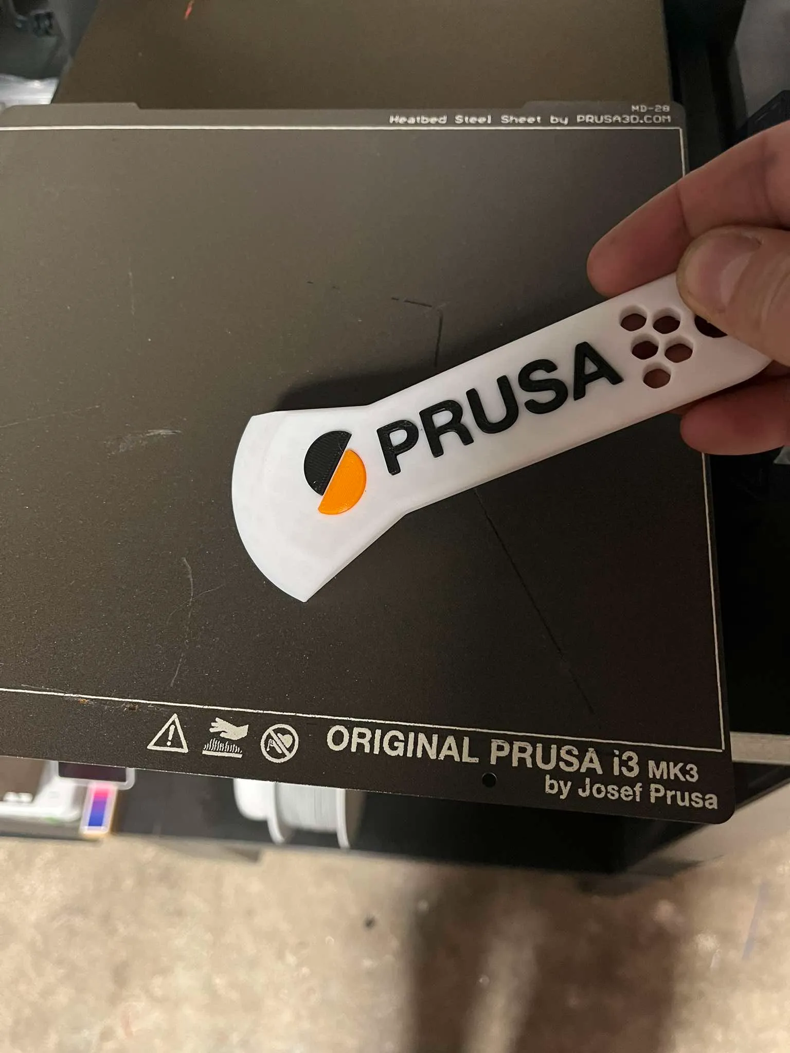 3D Printer Files | 3MF File | Prusa scraper for cleaning the bed ...