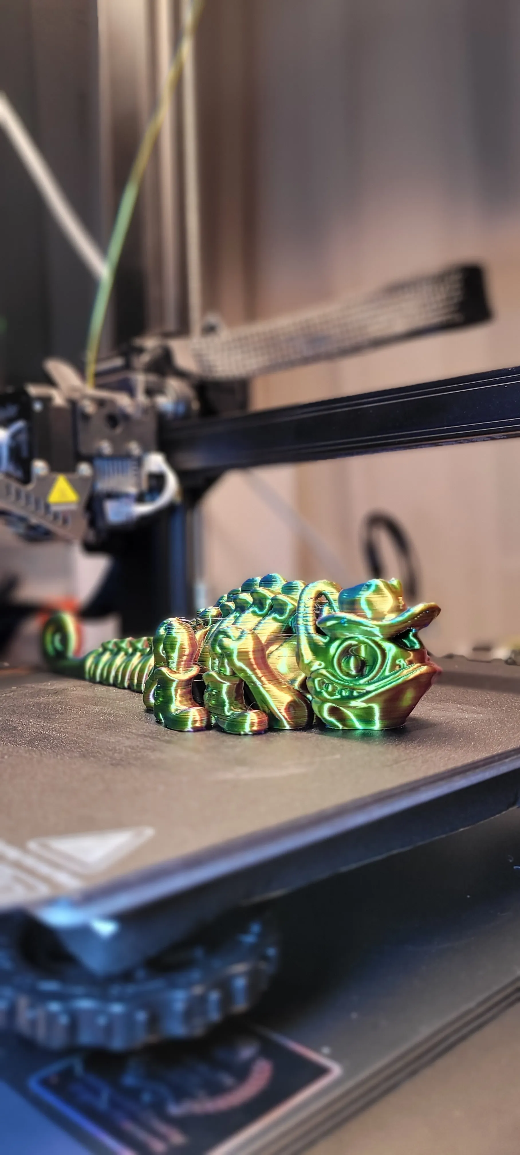 This was a good looking print but it did not articulate. I need to check all my settings and try ...