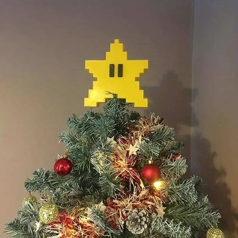 christmas mario star tree topper @CHITUBOX @CrealityCloud a little some ...
