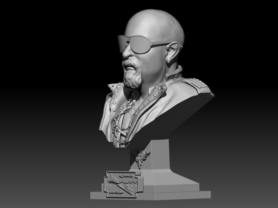 ROB HALFORD - JUDAS PRIEST- METAL GOD | 3D models download | Creality Cloud
