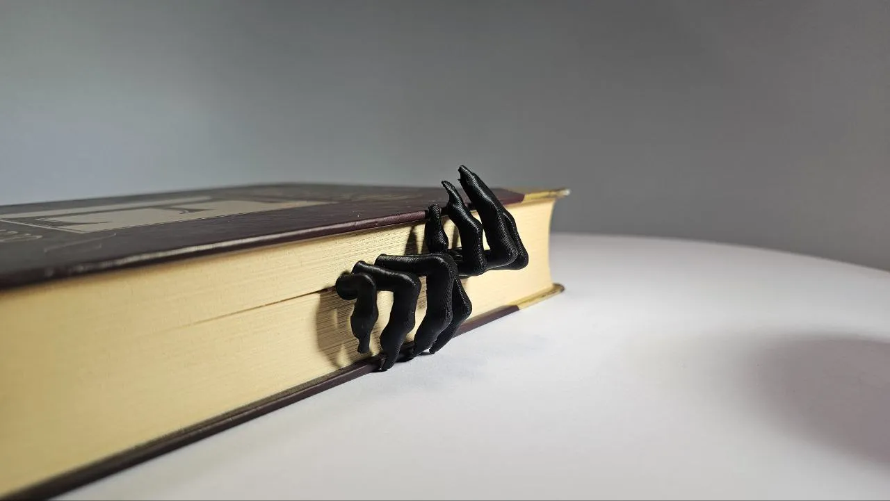3D Printer Files | 3MF File | scary bookmark / Halloween book horror ...