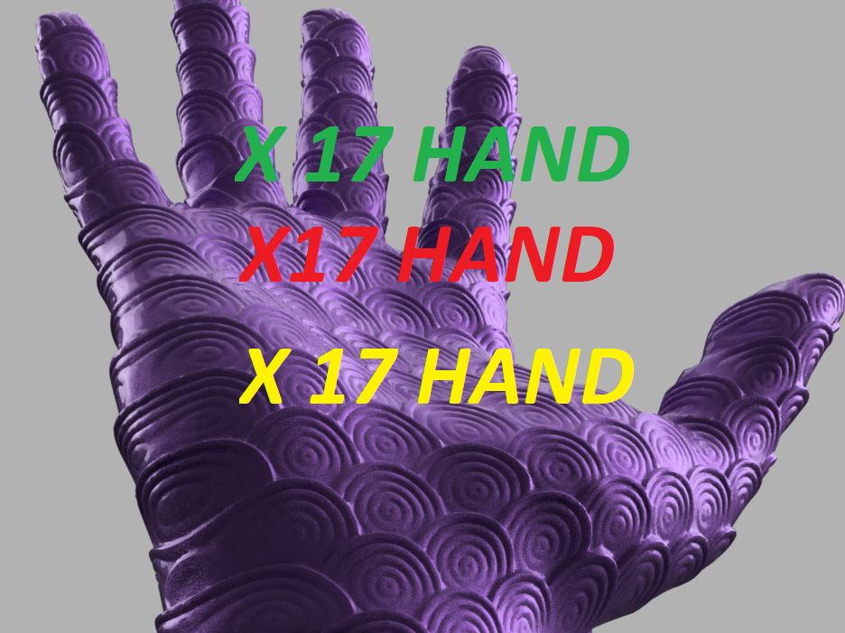 Hand collection X17 | 3D modeller indir | Creality Bulutu