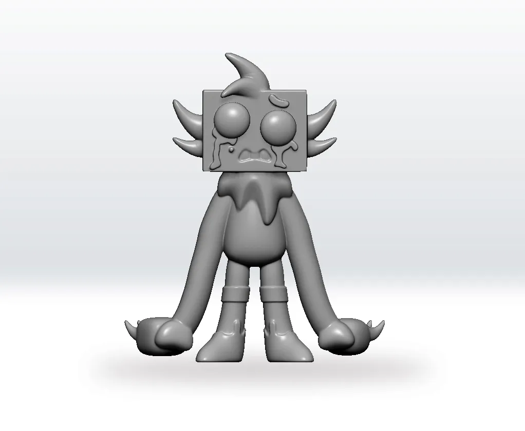 Characters & Creatures STL Download - Dandy's World Twisted Goob STL 3D ...
