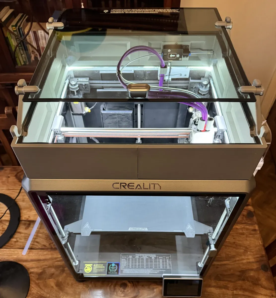 3D Printer Files | 3MF File | Lid raiser for K1 Max with roll up/ down ...