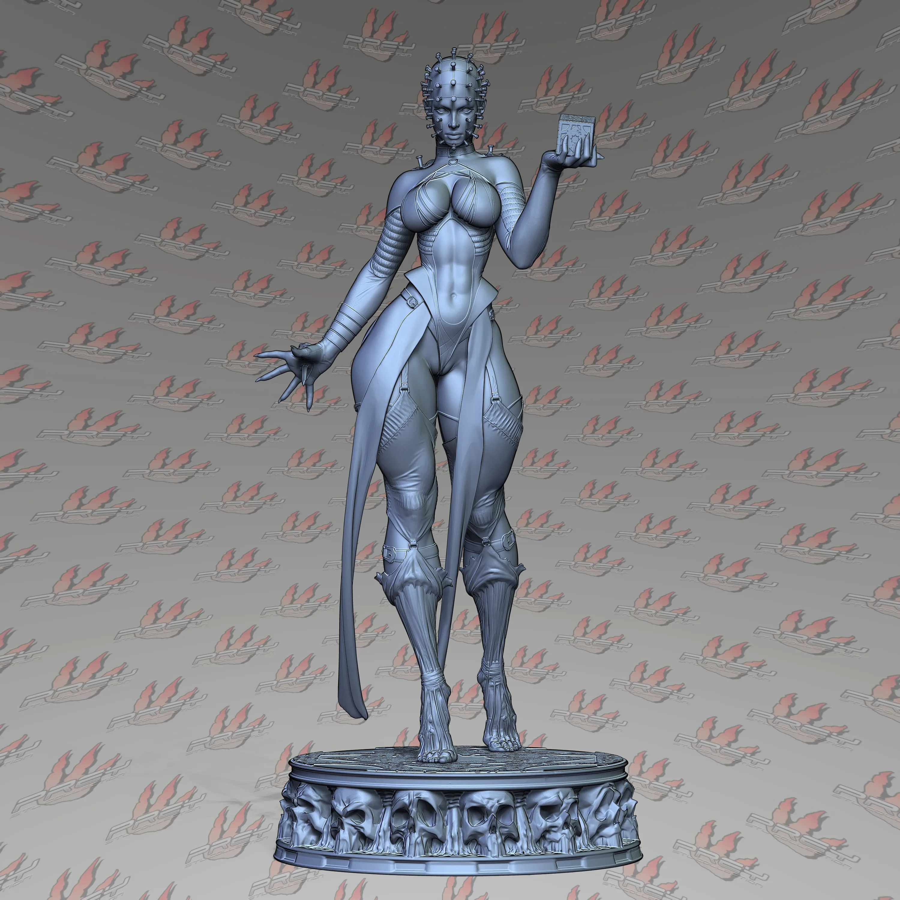 Characters & Creatures STL Download - PINHEAD GIRLby PREYstudio