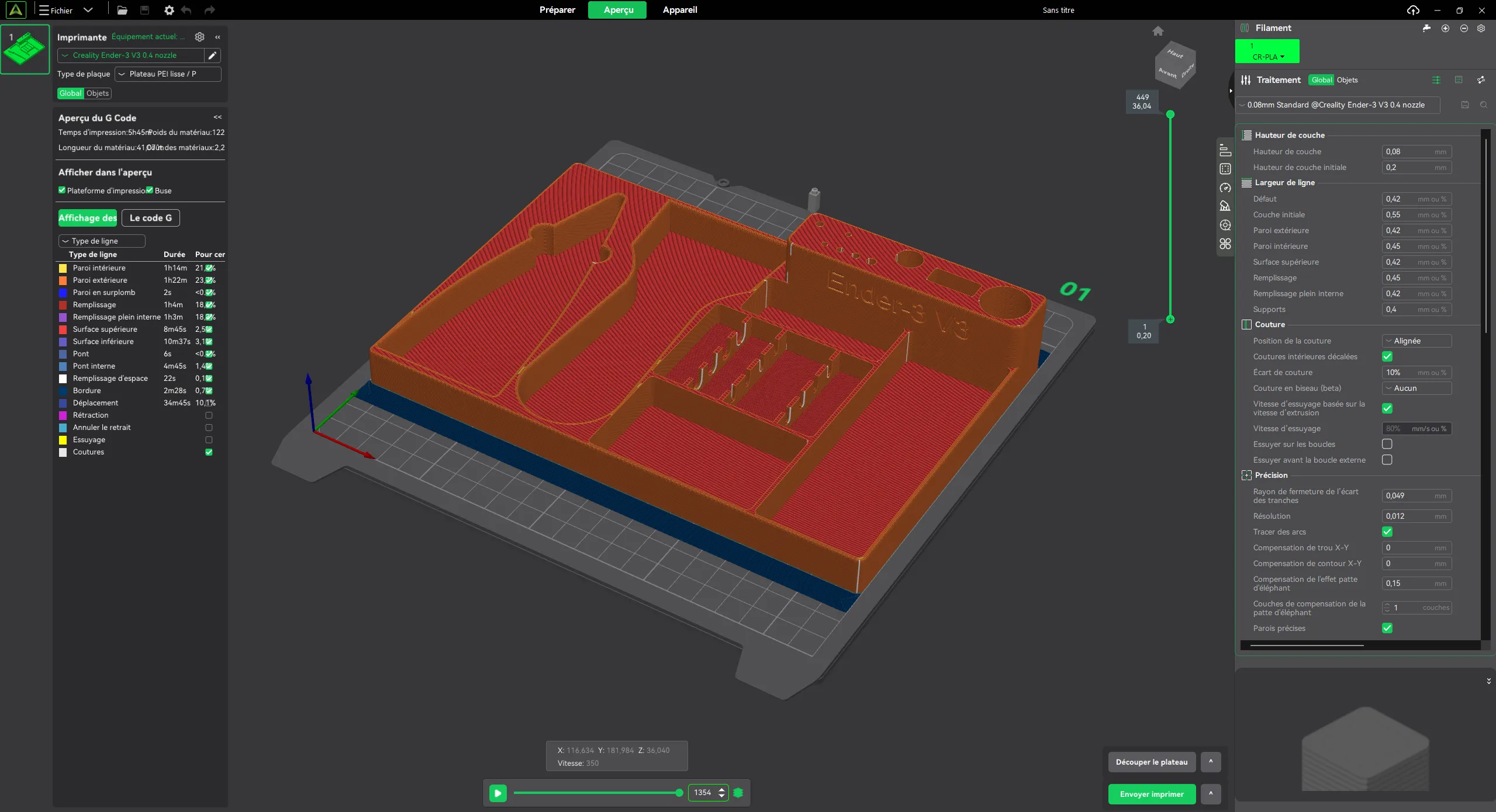 3D Printer Files | 3MF File | Boite à outil Ender 3 v3 2.4 | Creality Cloud