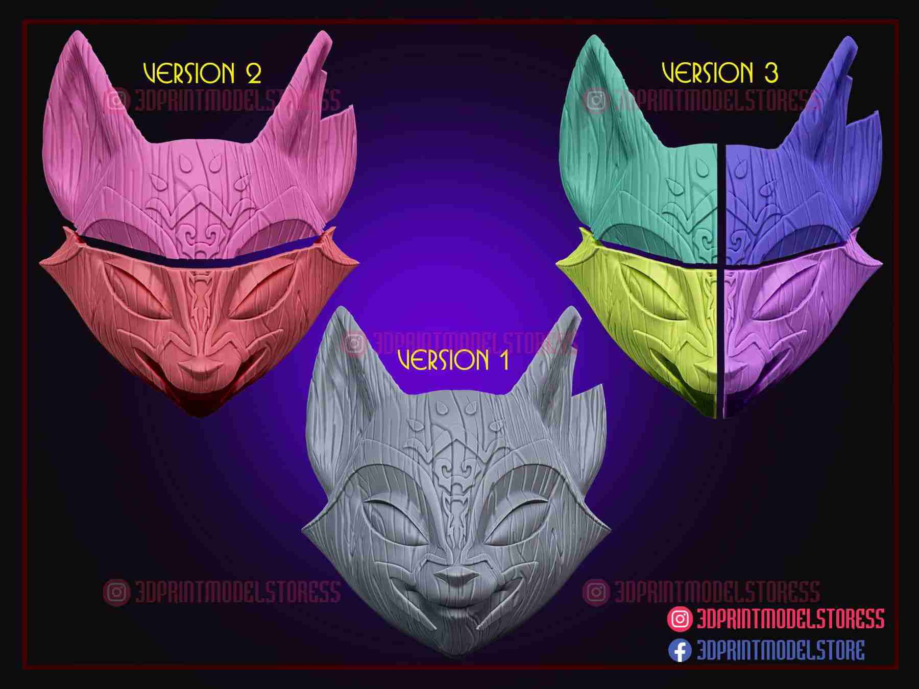 Kena Bridge of Spirits - Taro Mask Bug - Cosplay Halloween | 3D models ...