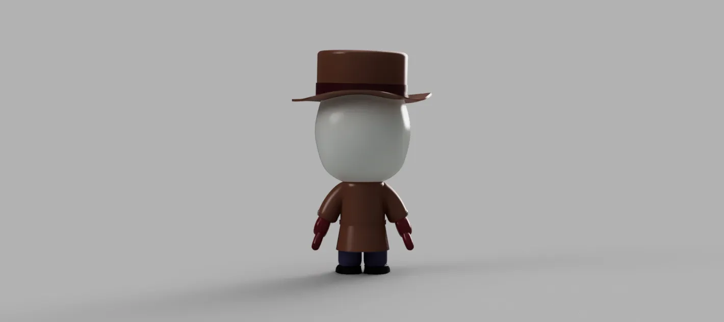 Other STL Download - DC Comics Watchmen Mini Rorschach (Walter Kovacs ...