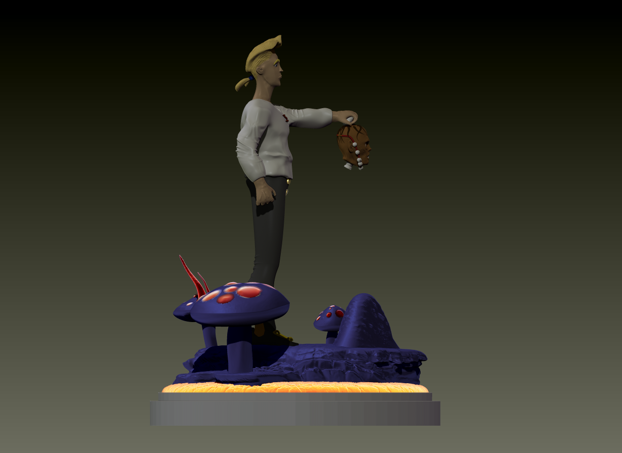 Guybrush Threepwood from Monkey Island 1 Remastered | 3D models ...