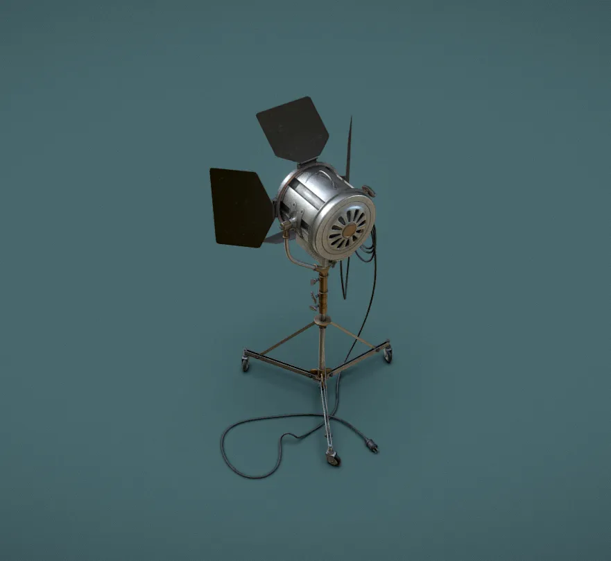 Lighting & Lamps STL Download - Spotlight On Tripodby neagww