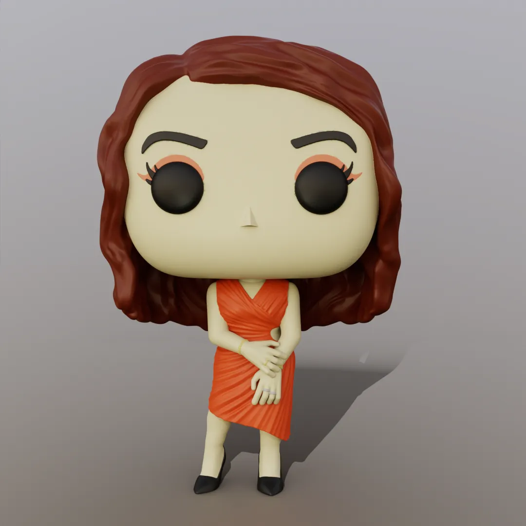 Other STL Download - Funko Mujer con vestido de fiestaby Axos3D