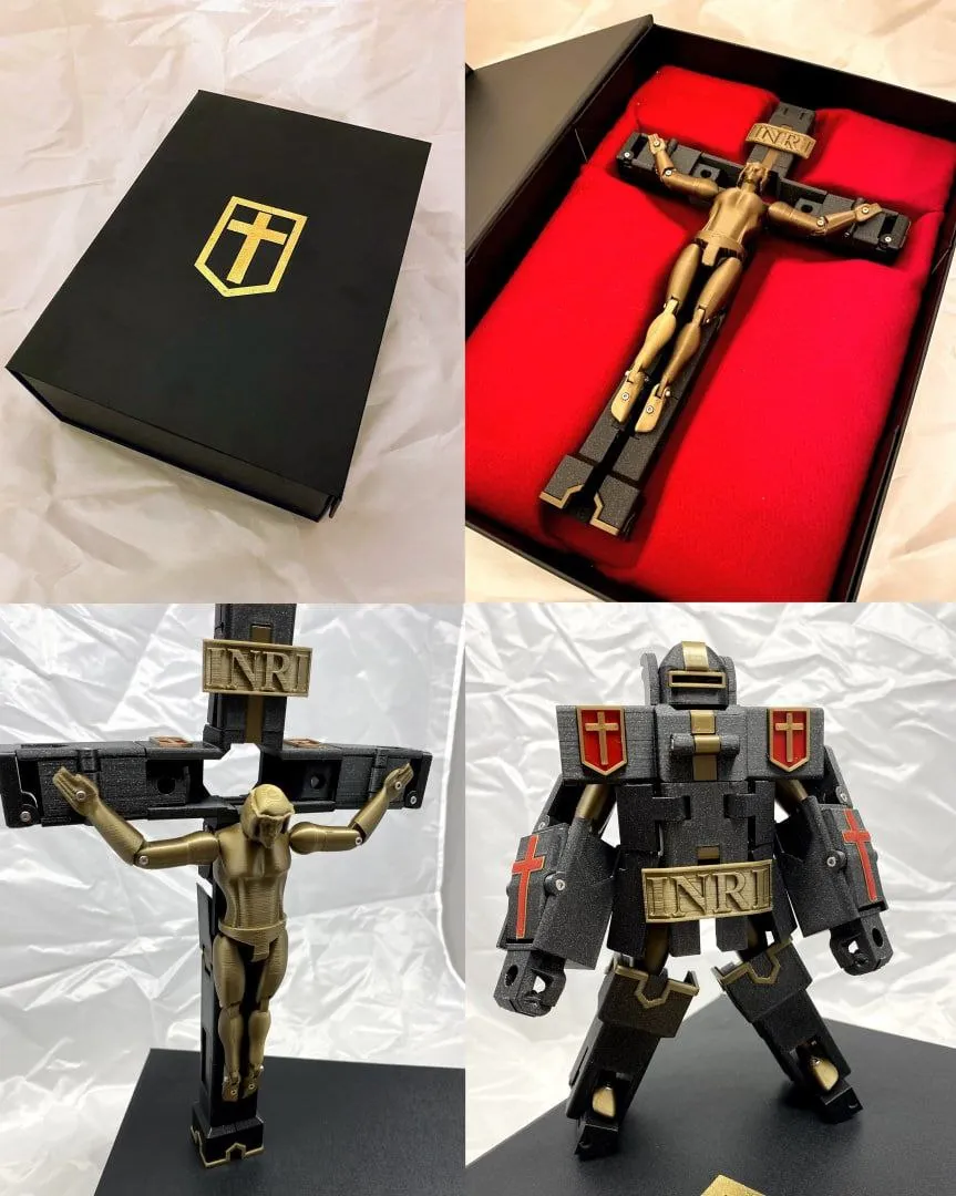 Props & Terrain STL Download - ️ Articulated Mecha Christ - The Divine ...