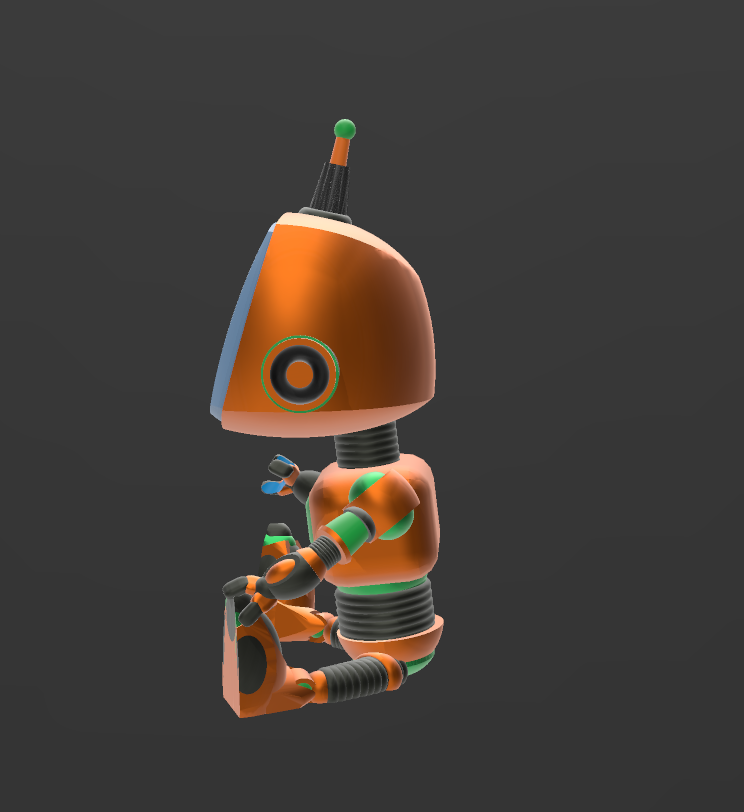 robot bic pen holder | 3D models download | Creality Cloud