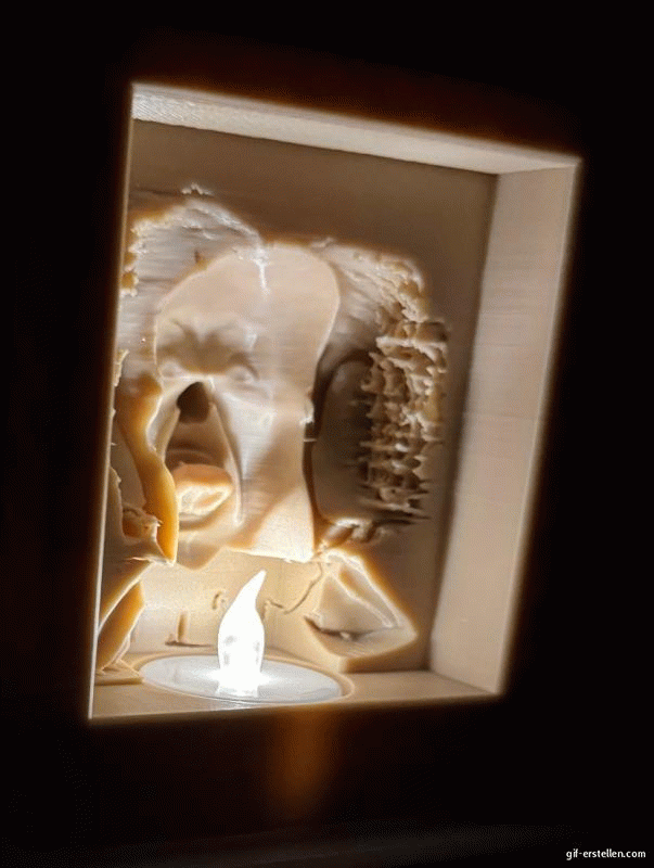 3D Printer Files | 3MF File | Horrorclown Lightbox | Creality Cloud