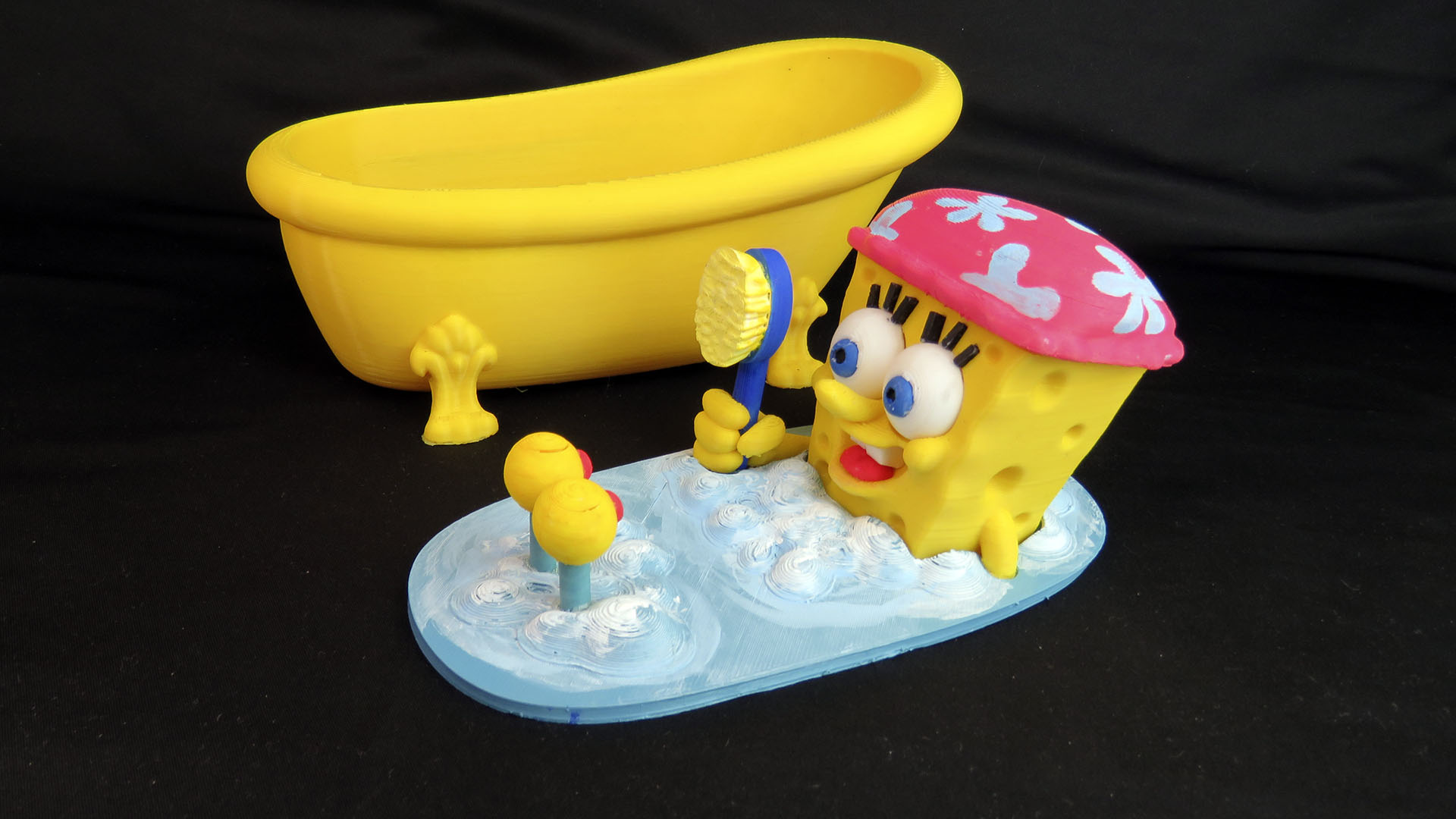 SPONGEBOB BATH FANART | 3D models download | Creality Cloud