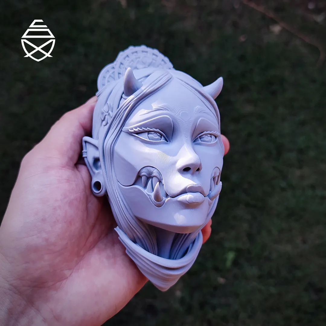 Other STL Download - Kuchisake Wall Maskby PipeCox