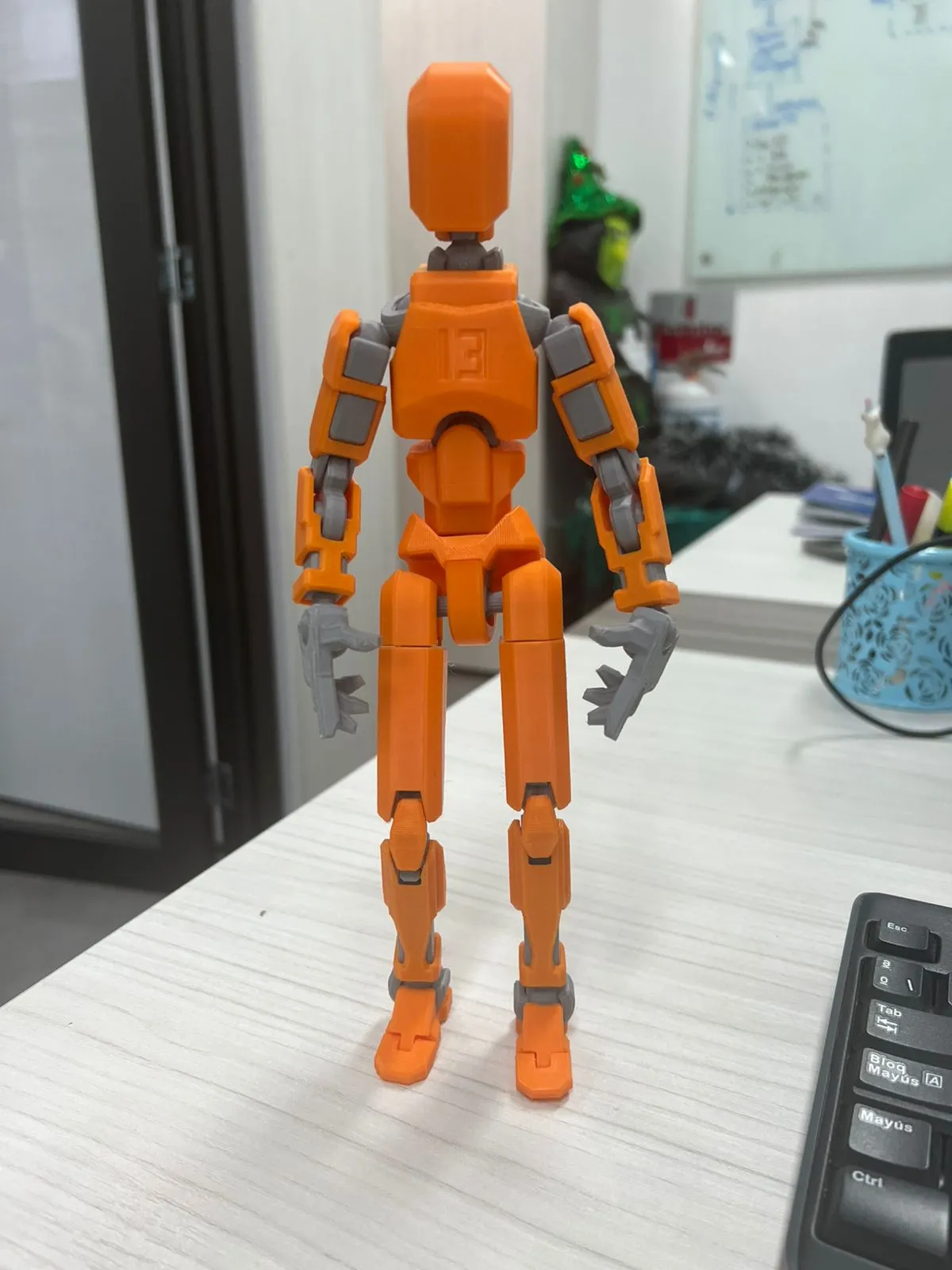 Dummy 13, printed at 200% in K1 Max, in PLA. Very good model ...