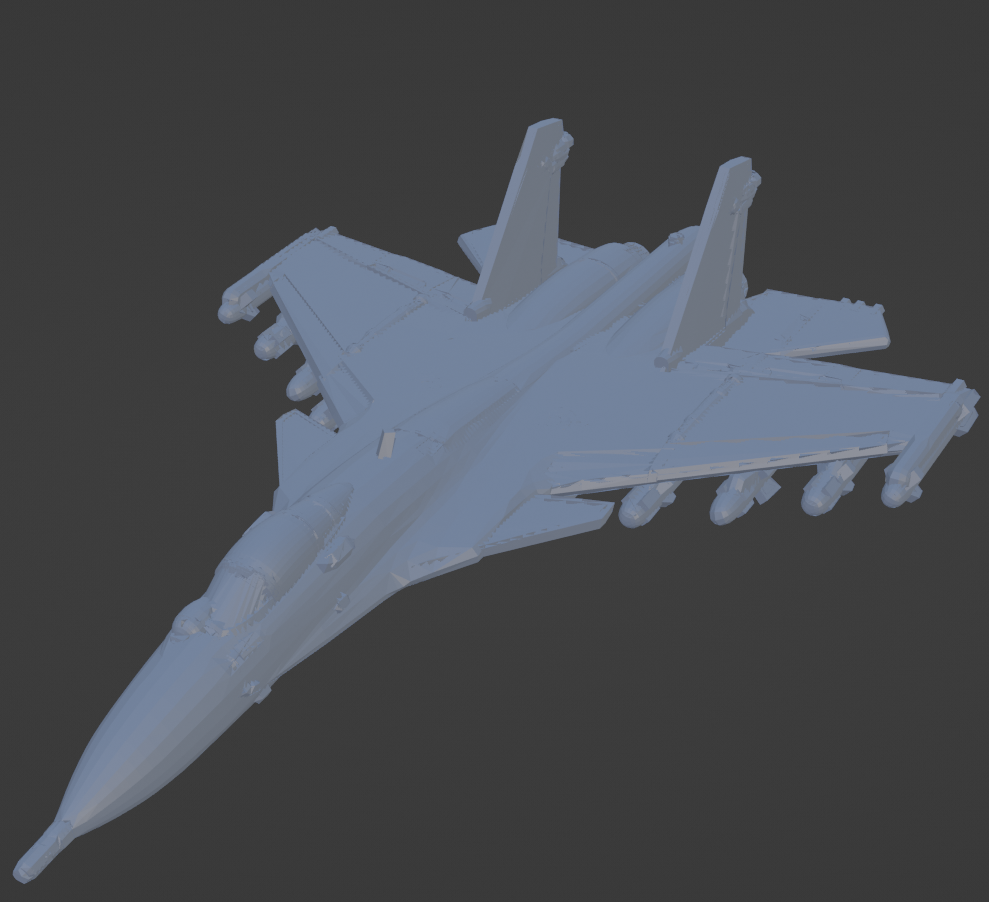 SU-33 Fighter Jet | 3D models download | Creality Cloud