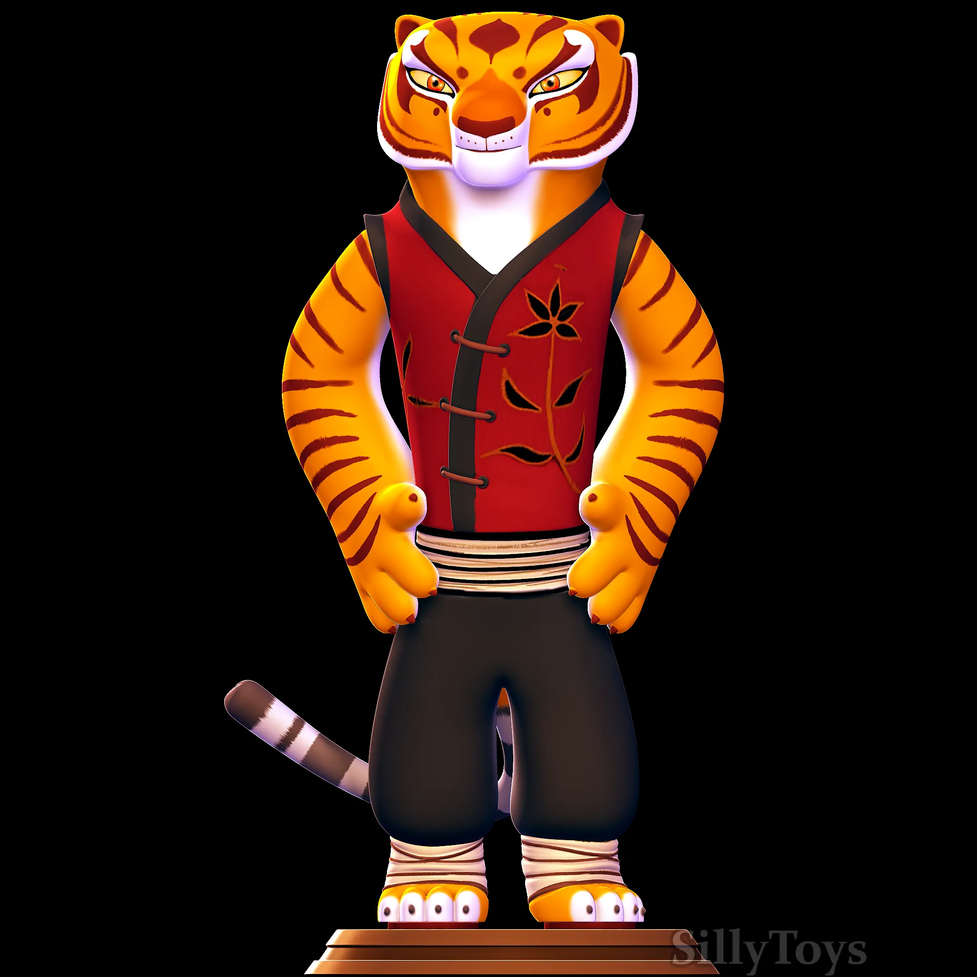 Characters & Creatures STL Download - Tigress - Kung Fu Pandaby SillyToys