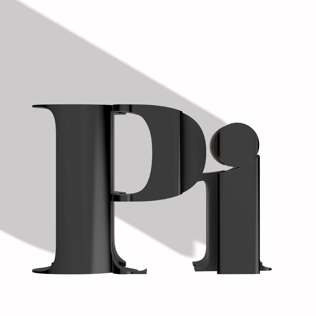 TEXT FLIP PI x 3.14 | 3D models download | Creality Cloud