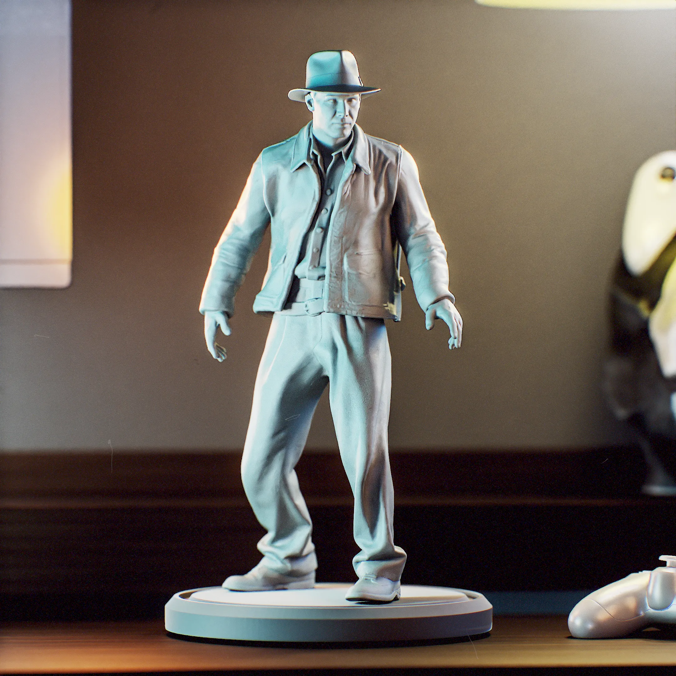 Characters & Creatures STL Download - Indiana Jones - Fan art Pose ...