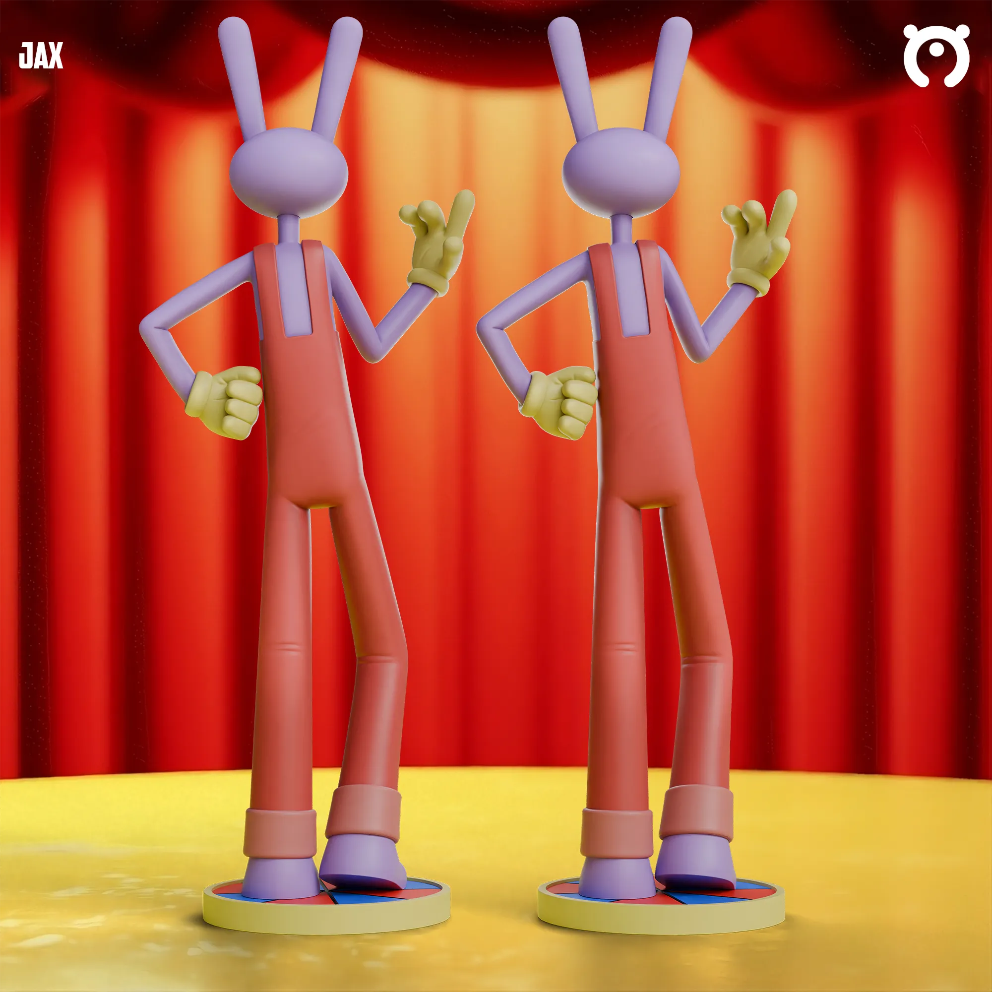 Other STL Download - Jax - The amazing digital circusby Gom3D